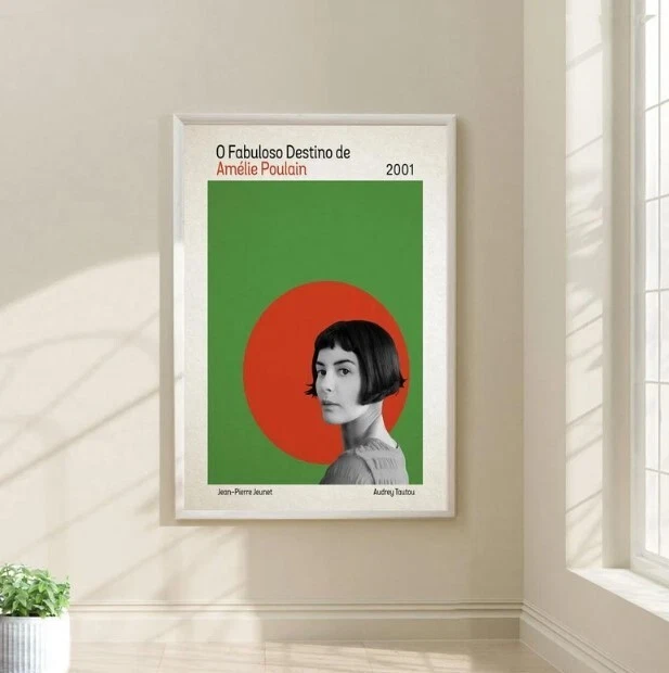 Amelie Movie Poster Film Print Wall Art For Living Room Bedroom 3 NO ...