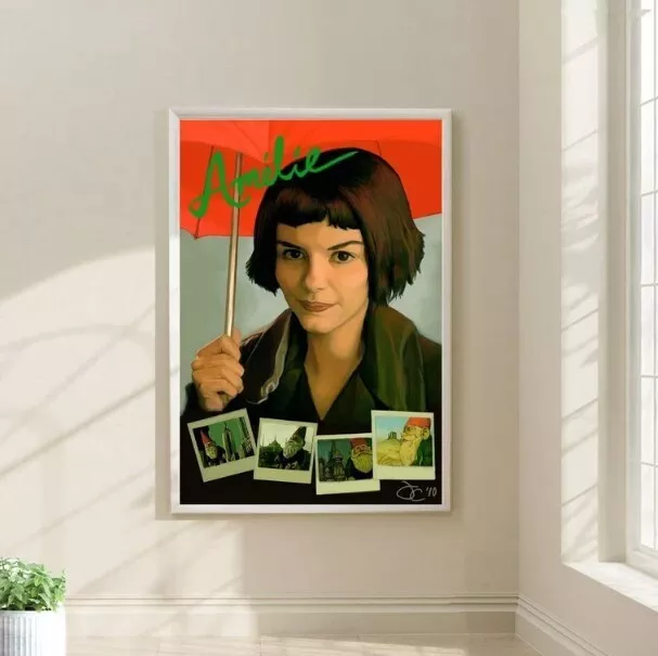 Amelie Movie Poster Film Print Wall Art For Living Room Bedroom 5 NO ...