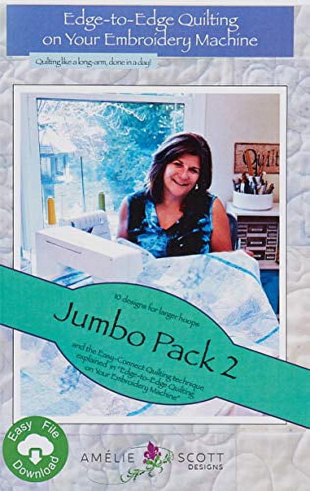 Amelie Scott Designs Edge Jumbo Pack 2 Pattern - Walmart.com