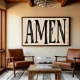 Amen Christian Sign Print, Vintage Style Scripture Poster, Religious ...