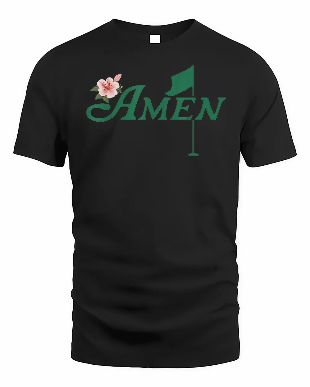 Amen Floral Master Golfer Golf Love Golf Flower Azaleas Shirt - Walmart.com