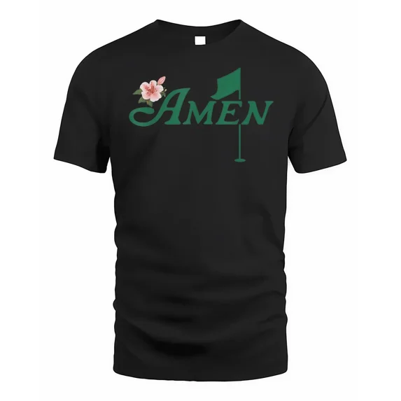 Amen Floral Master Golfer Golf Love Golf Flower Azaleas Shirt - Walmart.com