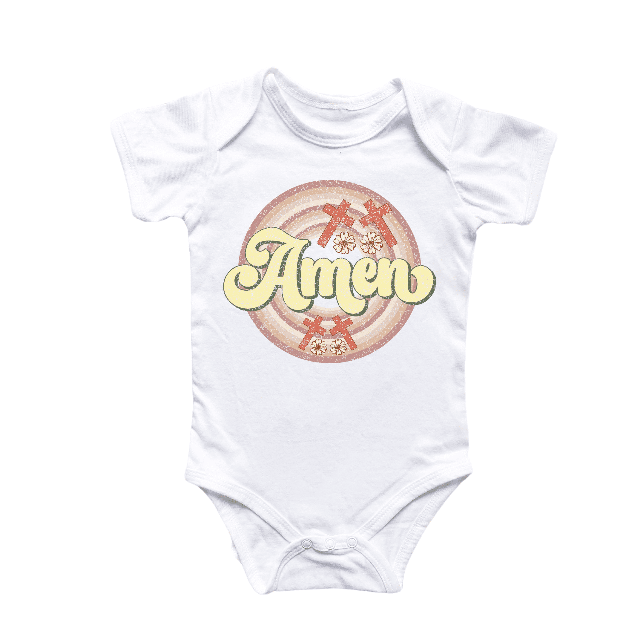 Amen God Religious - Baby Boy Girl Clothes Infant Bodysuit Funny Cute ...