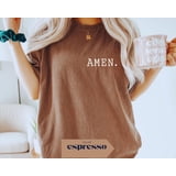 Amen Jesus Tee Minimalist Christian Shirt - Walmart.com