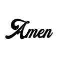 Amen Metal Word Sign Wall Art Decor Decorative Accent Metal Art Wall ...