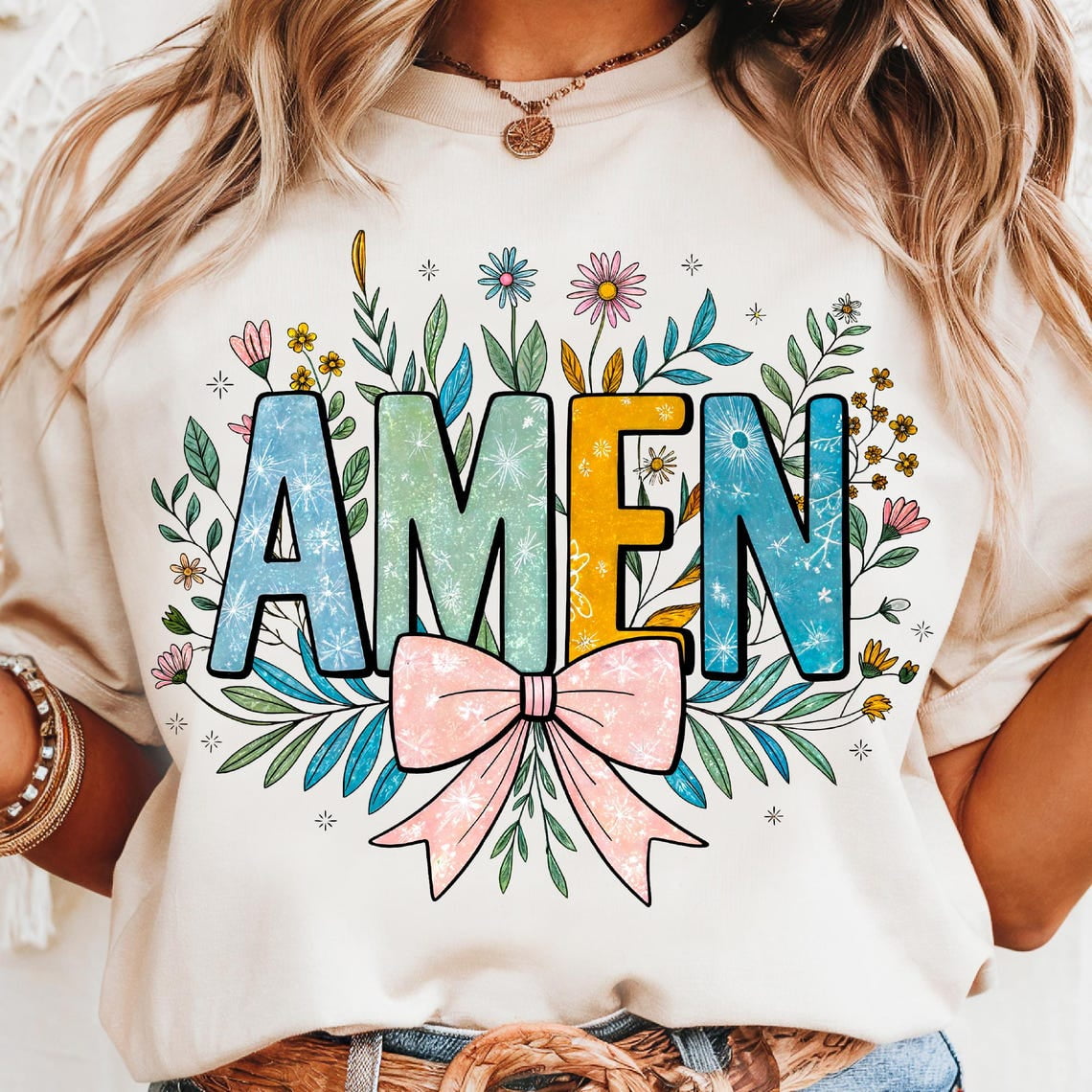 Amen Png, Christian Sublimation Design, Faith-Based T-Shirt Png ...