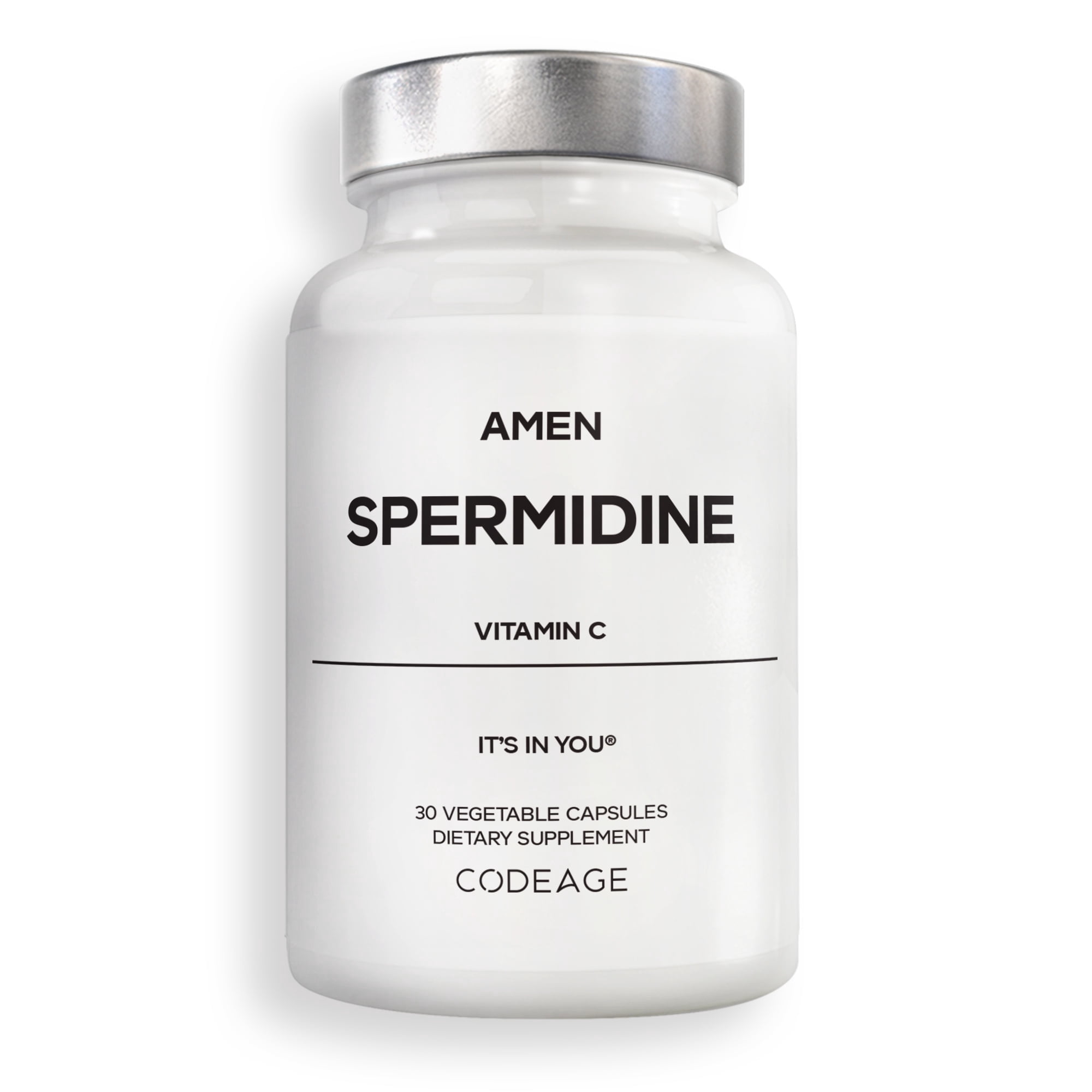 Amen Spermidine Supplement - Spermidine Trihydrochloride Pills with ...