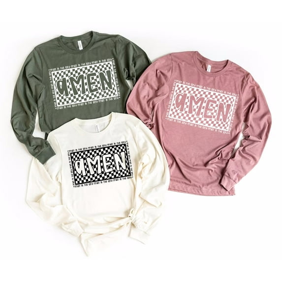 Amen T-Shirt, Trust in The Lord Shirt, Retro Christian Shirt, Religious ...