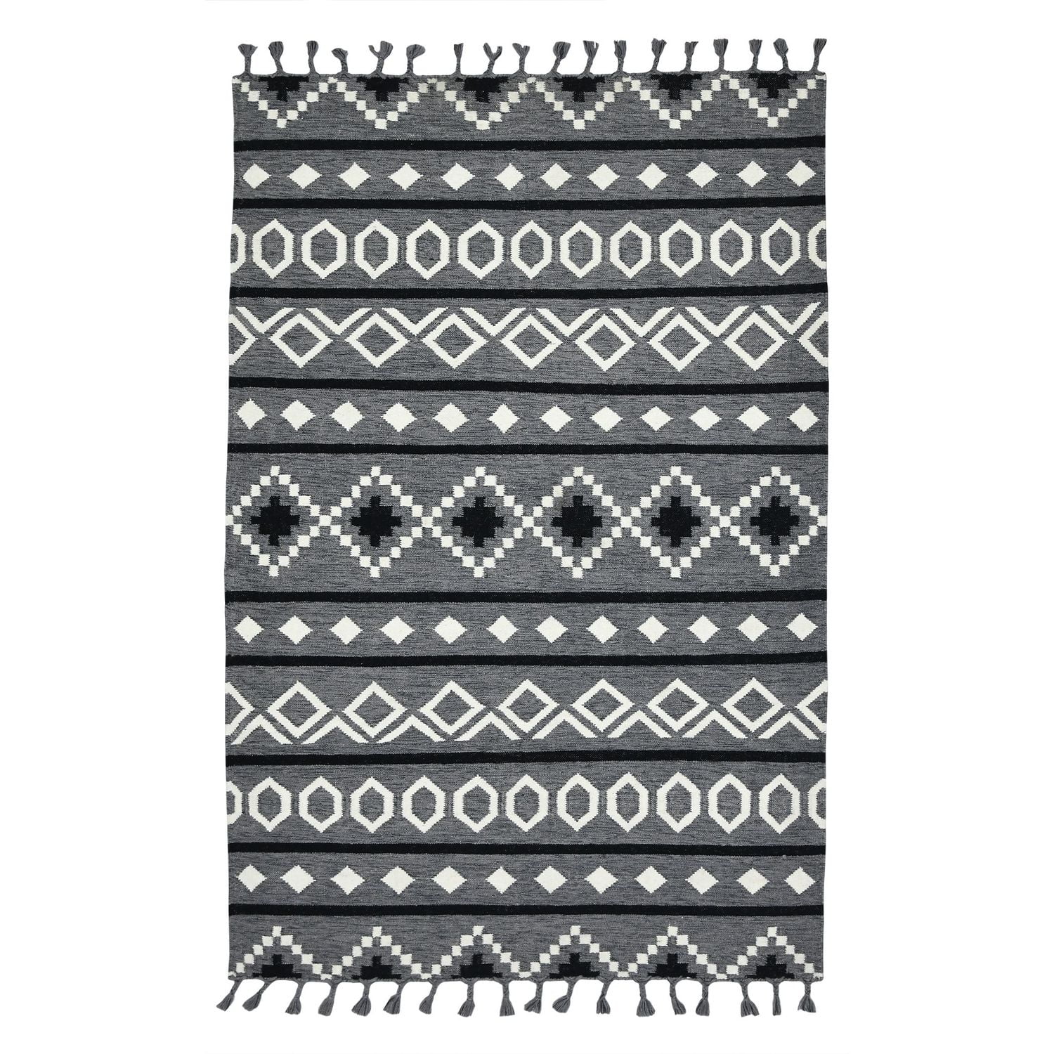Artifacts ARI-1 Gray Southwestern Rug 8' X 10' - Walmart.com