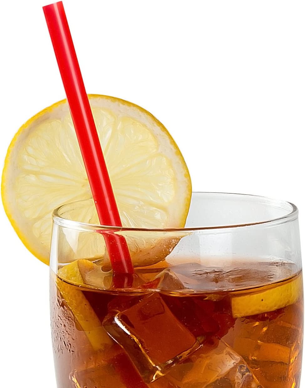 AmerCare 9 Inch Giant Red Paper Wrapped Straws, Case of 3000 - Walmart.com