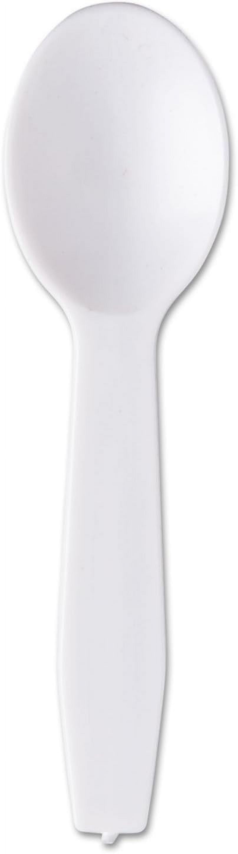 AmerCareRoyal Unwrapped Disposable Polystyrene Plastic Taster Spoons ...