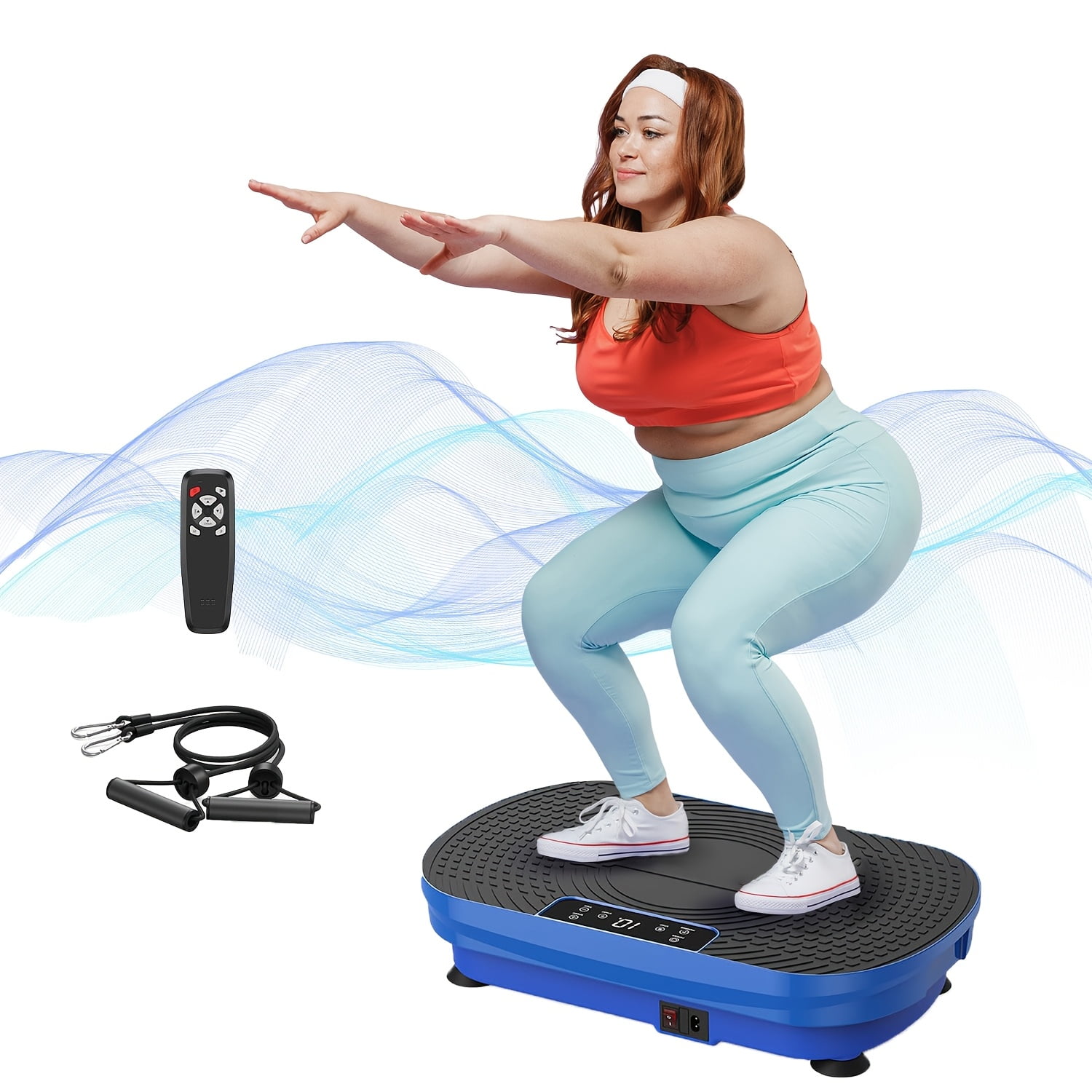 Amerach Vibration Plate Exercise Machine: High-Speed Platform, Quiet ...
