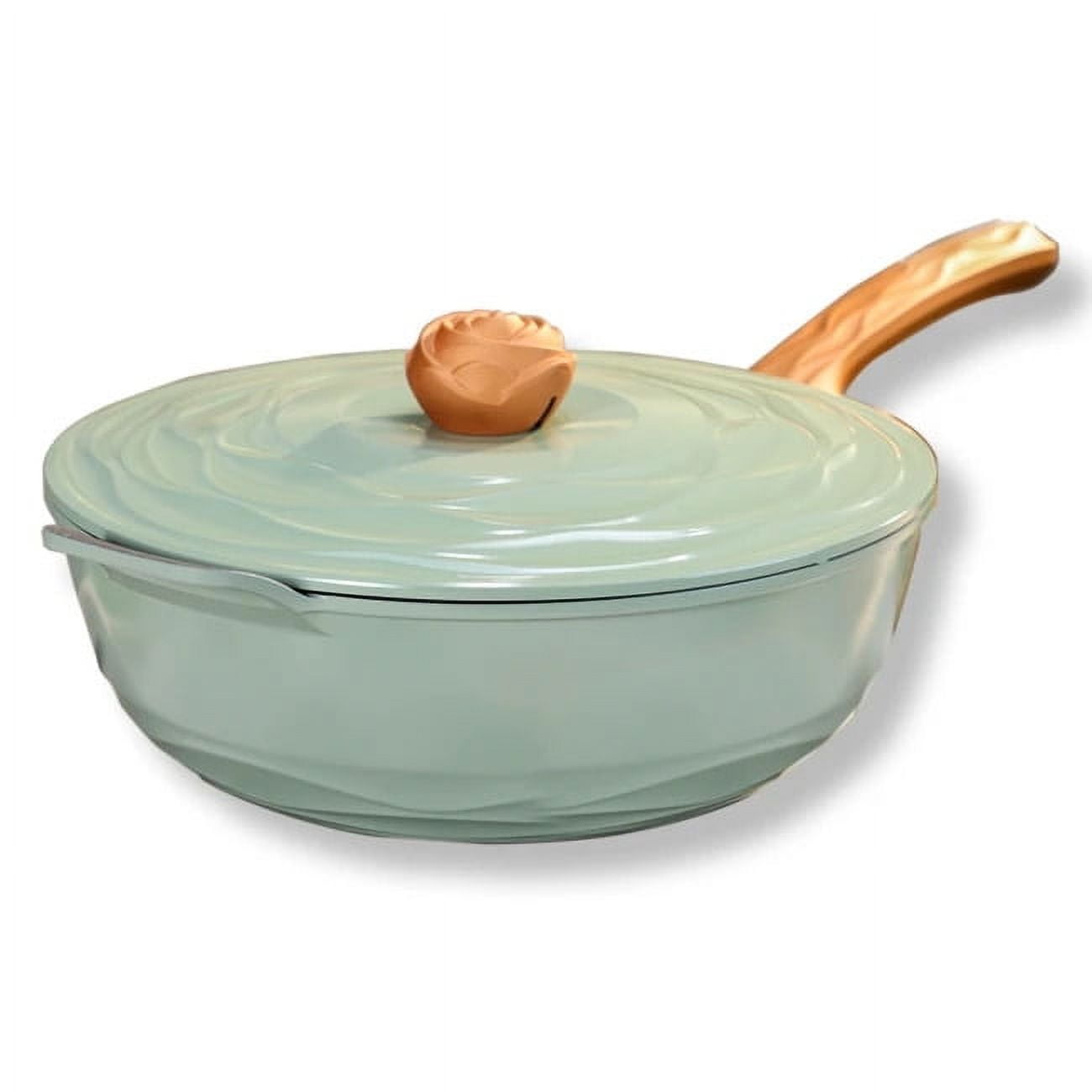 Amercook Amercook Forest Flower Series Maifan Stone Non-Stick Wok ...
