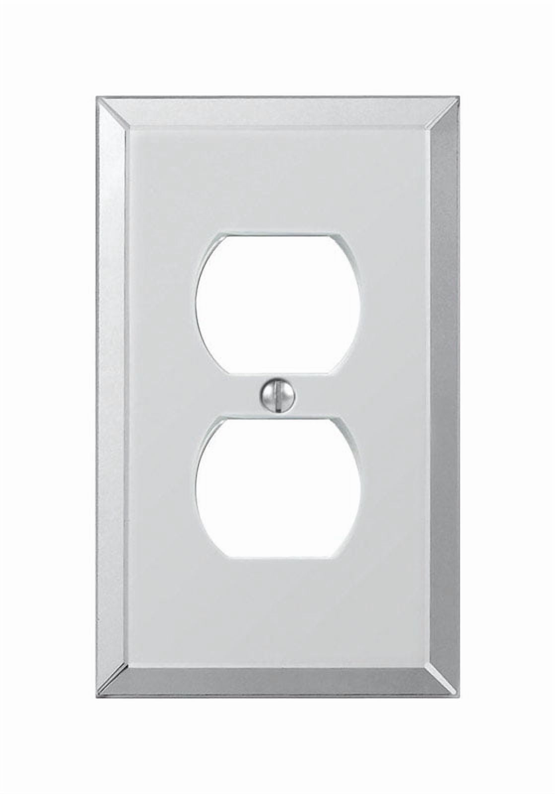 Amerelle, Acrylic Mirror Wall Plate, WALLPLT1DUP, Beveled Finish ...