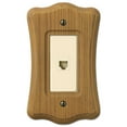 Amerelle 176PH Contemporary Wood Phone Wallplate, Tavern Oak - Walmart.com