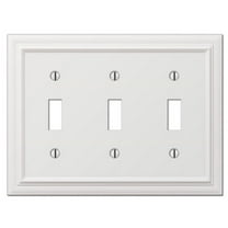 ENERLITES Toggle Light Switch Metal Wall Plate, Stainless Steel ...