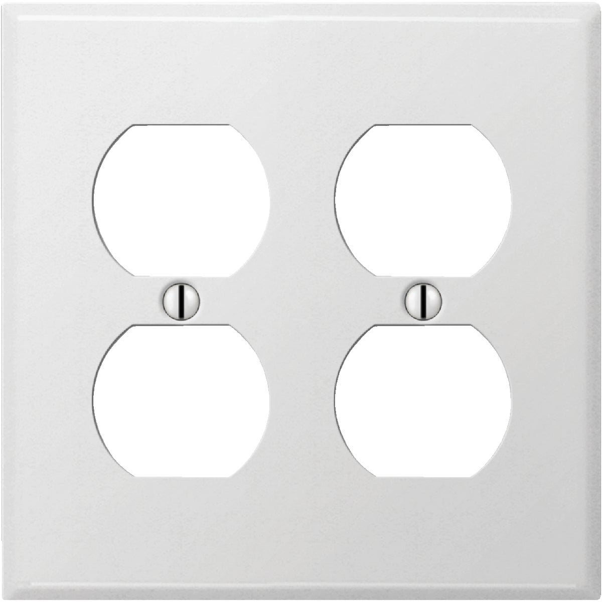 Amerelle Duplex Outlets Stamped Steel White - Walmart.com
