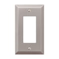 Amerelle Stamped Steel Rocker Decorator Wall Plate - Single Pack ...