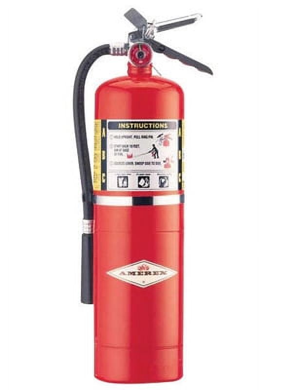 Amerex 10 Pound ABC Dry Chemical Fire Extinguisher With Aluminum Valve ...