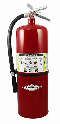 Amerex A411 ABC Dry Chemical Fire Extinguisher with Aluminum Valve, 20 ...