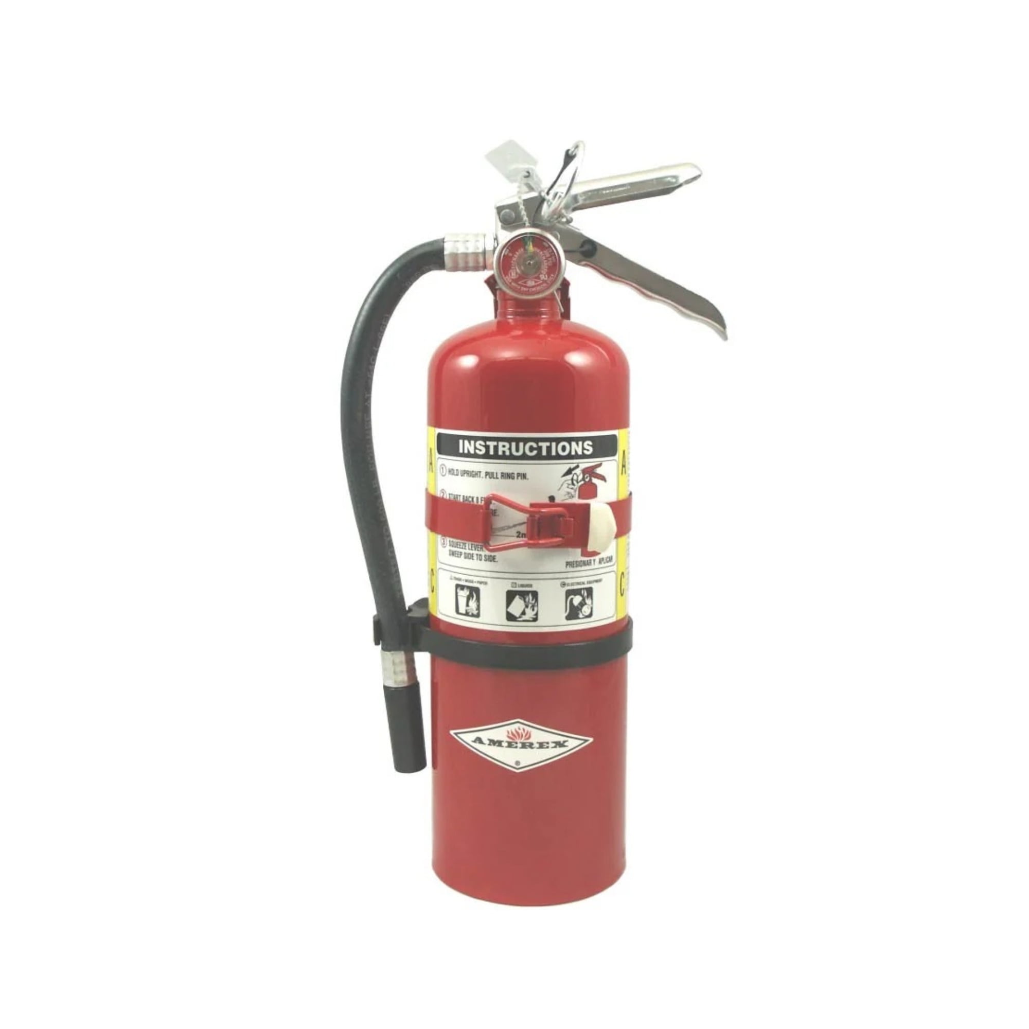 Amerex B402T 5 lb Multi-Purpose Fire Extinguisher - Class A B C ...