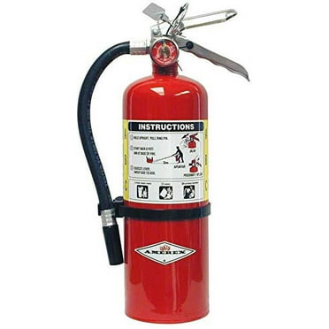 Amerex B402T, 5lb ABC Dry Chemical Class A B C Fire Extinguisher, with ...