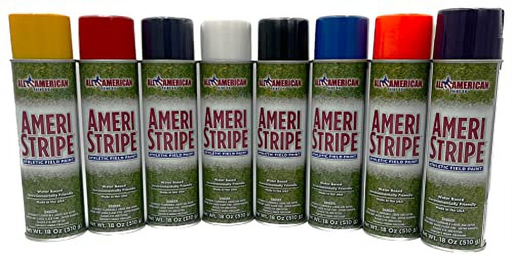 Ameri-Stripe Navy Blue Athletic Field Paint - 1 Case (12 Cans) 18 oz. of Paint per Can - Walmart.com