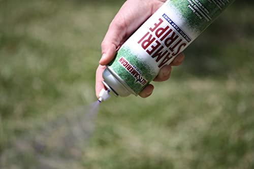 Ameri-Stripe White Athletic Field Marking Spray Paint - 2 Case Pack (24 Cans) 18 oz of Paint per ...