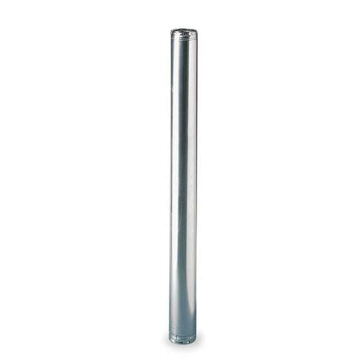 Ameri-Vent Pipe Section,5" Dia.,2 ft. L 5E24 - Walmart.com