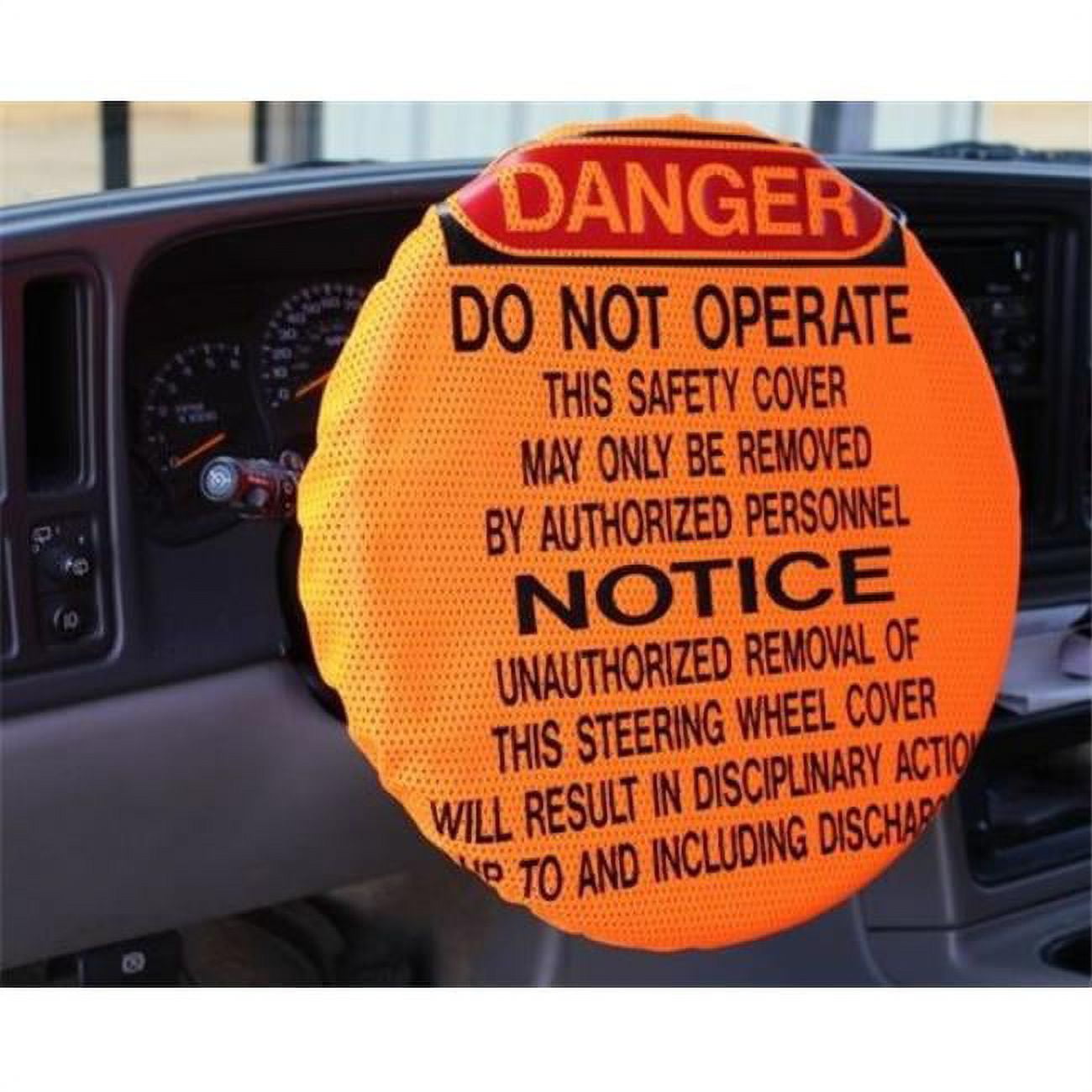 Ameri-Viz 18 in. Orange Mesh Steering Wheel Cover - Walmart.com