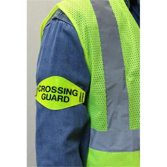 Ameri-Viz Lime Reflective Crossing Guard Arm Bands - Walmart.com