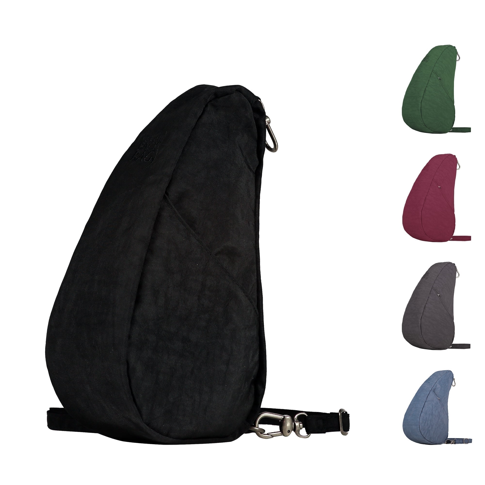 AmeriBag 10" Nylon Crosbody Sling Baglett (Black) - Walmart.com