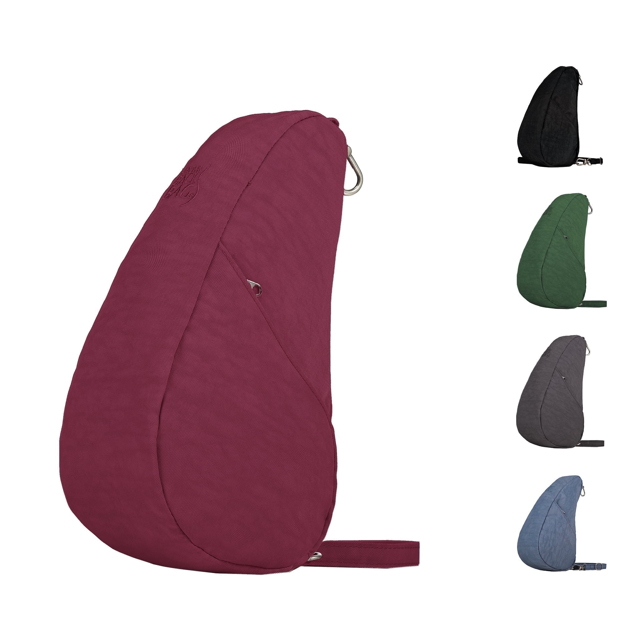 AmeriBag 10" Nylon Crosbody Sling Baglett (Ruby) - Walmart.com