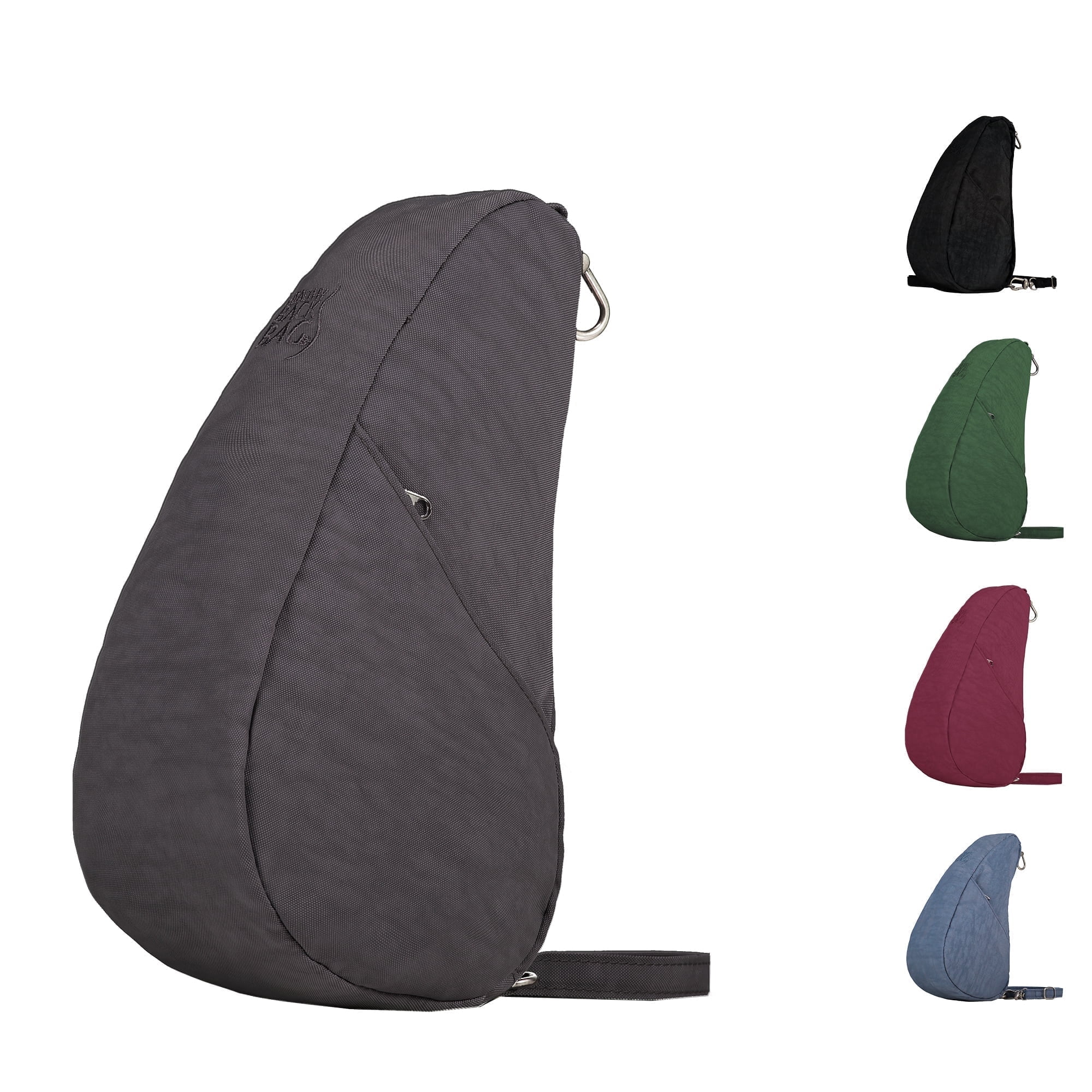 AmeriBag 10" Nylon Crosbody Sling Baglett (Stormy Grey) - Walmart.com