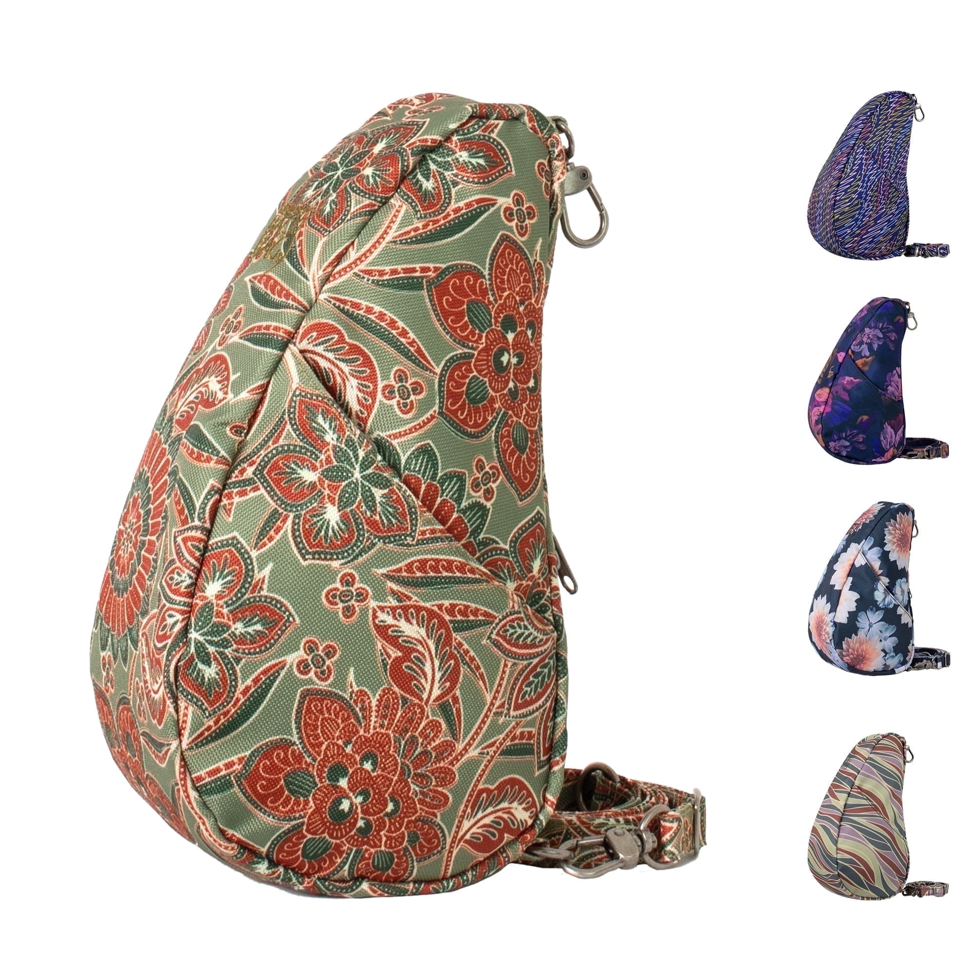 AmeriBag 10" Print Crosbody Sling Baglett (Art Nouveau) - Walmart.com