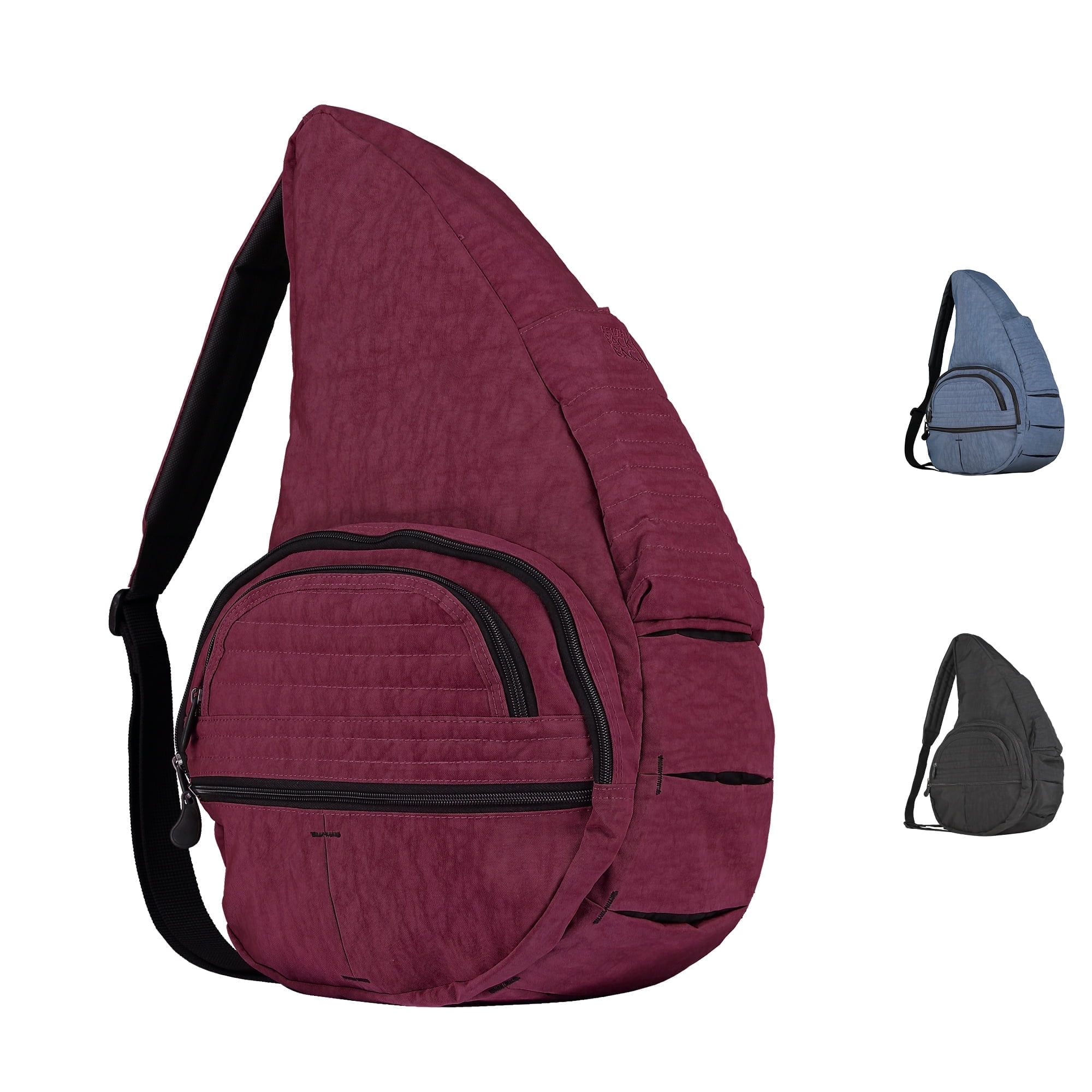 AmeriBag 21" Crossbody Sling Carry All Healthy Back Bag (Ruby) - Walmart.com