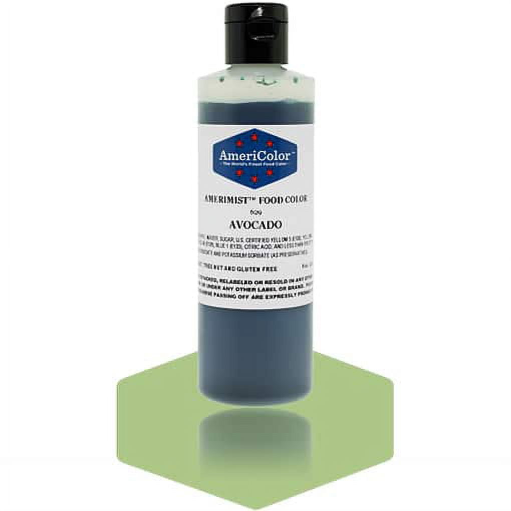AmeriColor AmeriMist Avocado, 9 Ounce, Airbrush Food Color - Walmart.com