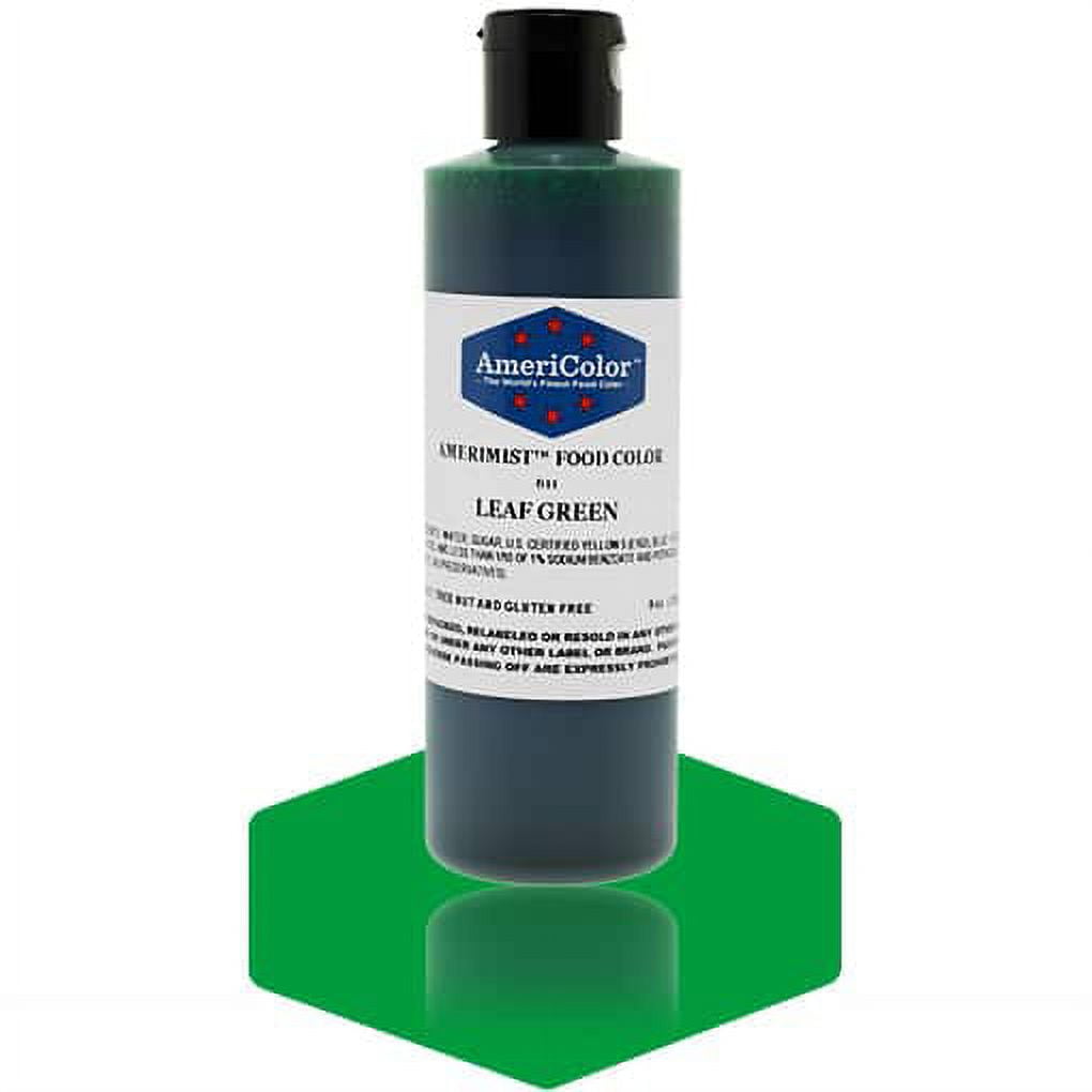 AmeriColor AmeriMist Leaf Green, 9 Ounce, Airbrush Food Color - Walmart.com