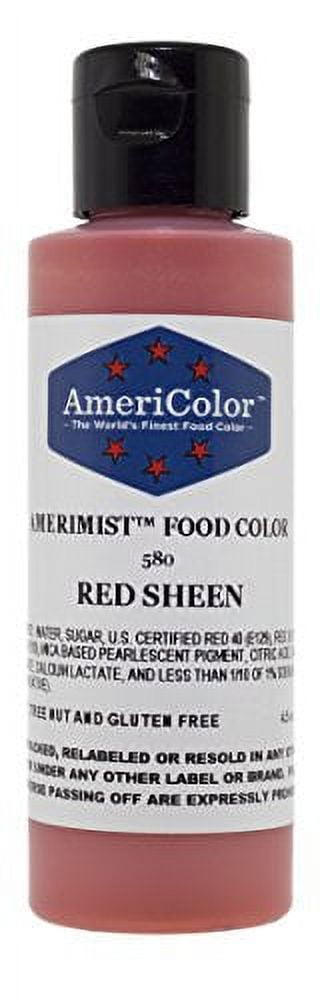 AmeriColor Amerimist Airbrush Color 4.5 Ounce, Red Pearl Sheen ...