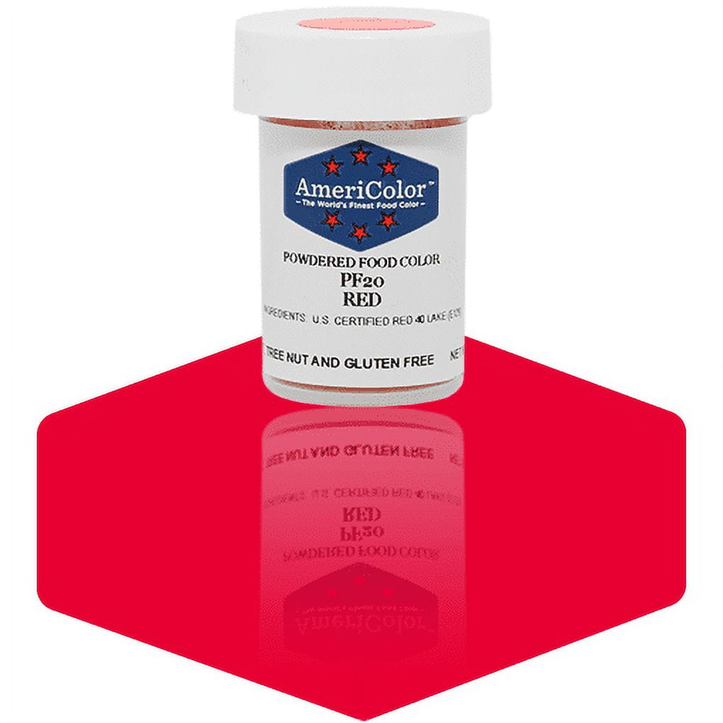 AmeriColor, Powder Food color, Red 3gm - Walmart.com