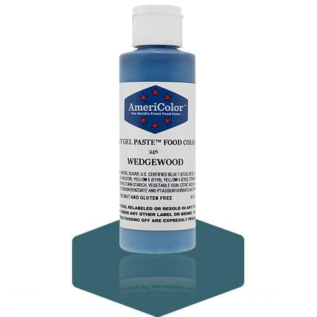 AmeriColor, Soft Gel Paste Food Color, Wedgewood 4.5 oz - Walmart.com