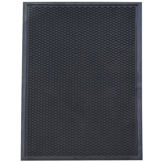 AmeriHome 3 x 5 Foot Commercial Slotted Scraper Rubber Mat - Walmart.com AmeriHome 3 x 5 Foot Commercial Slotted Scraper Rubber Mat - Walmart.com