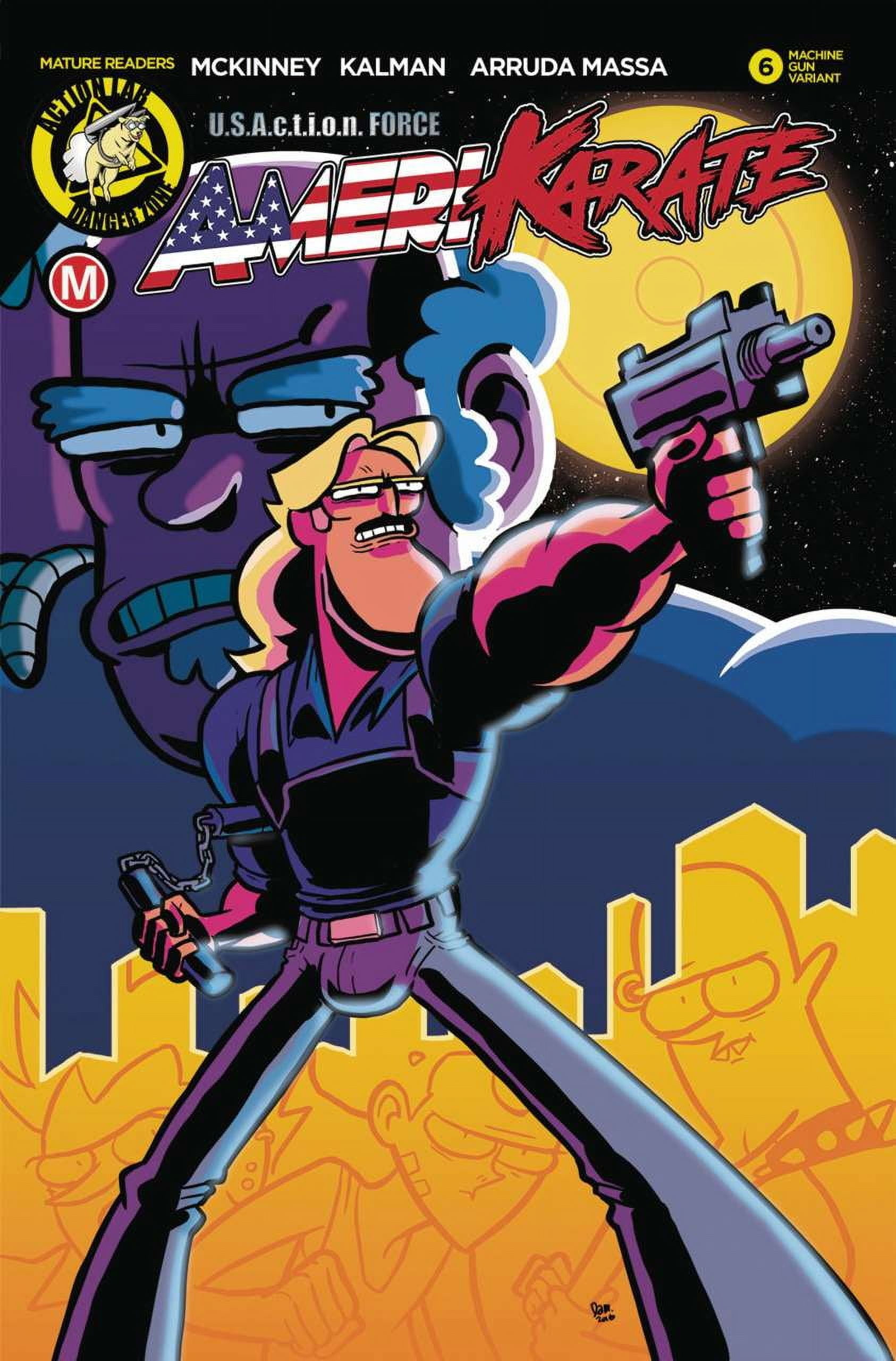 AmeriKarate #6B VF ; Action Lab Comic Book - Walmart.com