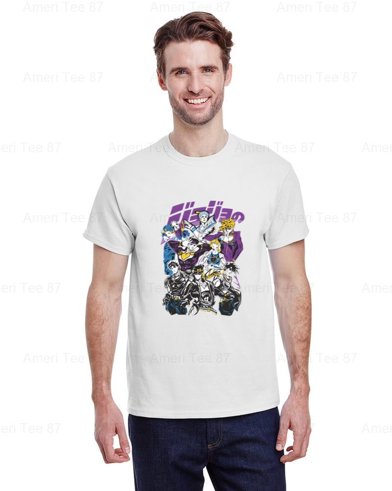 AmeriTee87 Jojos Bizarre Adventure T Shirt Anime Manga Graphic Design ...
