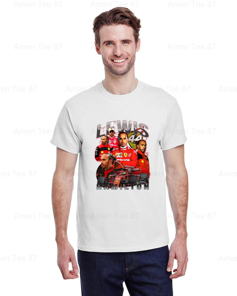 AmeriTee87 Lewis Shirt Formula One Classic 90s Graphic Tee Unisex ...