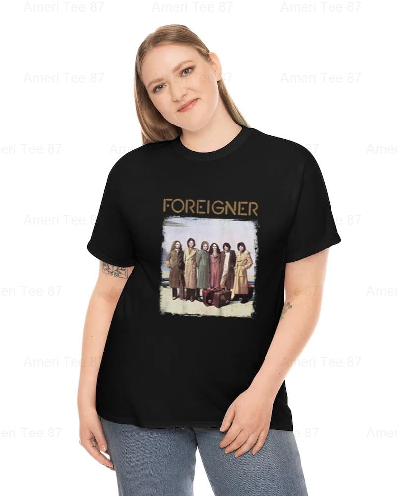 AmeriTee87 The Foreigner Album Rock Band Shirt Hot Trending Vintage Fan ...
