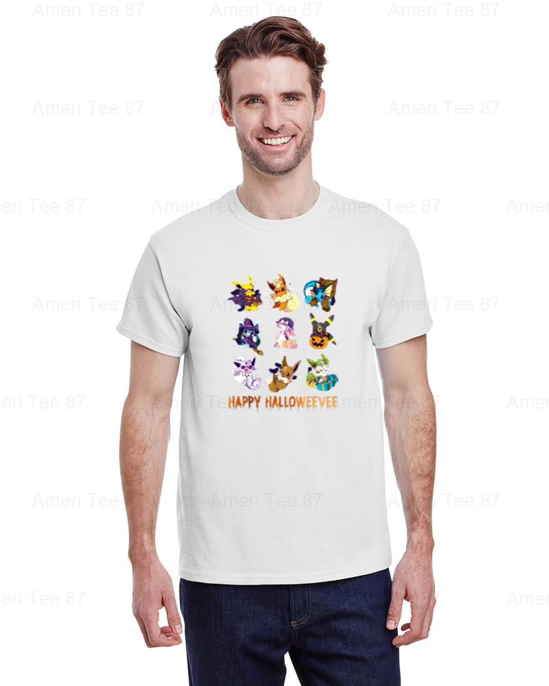 AmeriTee871 Pokemon Halloween Funny Gift Holliday Vintage Pikachu Top ...