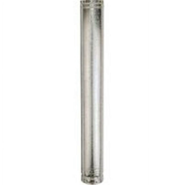 AmeriVent 3E5 Type B Gas Vent Pipe, 3 in OD, 5 ft L, Galvanized Steel ...