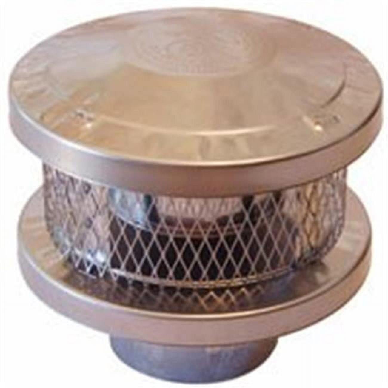 American Metal 6HS-RCS 6-Inch Round 3-Wall Ventilation Cap with Spark ...