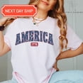 America 1776 Cute 4Th July American Flag Retro Fourth T-Shirt - Walmart.com
